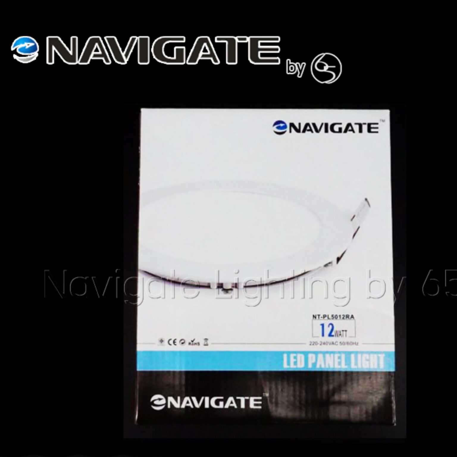 NAVIGATE Downlight LED ไฟดาวน์ไลท์ แบบบาง Ultra Slim ขนาด 5 นิ้ว 12 ...