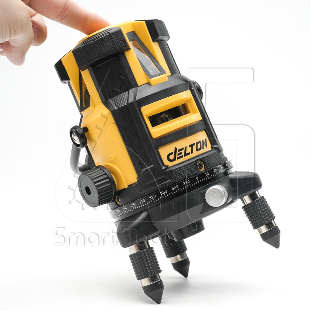 DELTON เครื่องวัดระดับเลเซอร์ 5 เส้น 360 องศา แสงสีเขียว เลเซอร์แสงสี ...