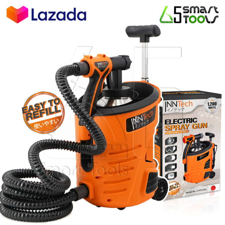 [ลดล้างสต๊อก] InnTech เครื่องพ่นสีไฟฟ้า กาพ่นสีไฟฟ้า 1,200 วัตต์ 1,200 mL รุ่นงานหนัก IT-PS1200 ...
