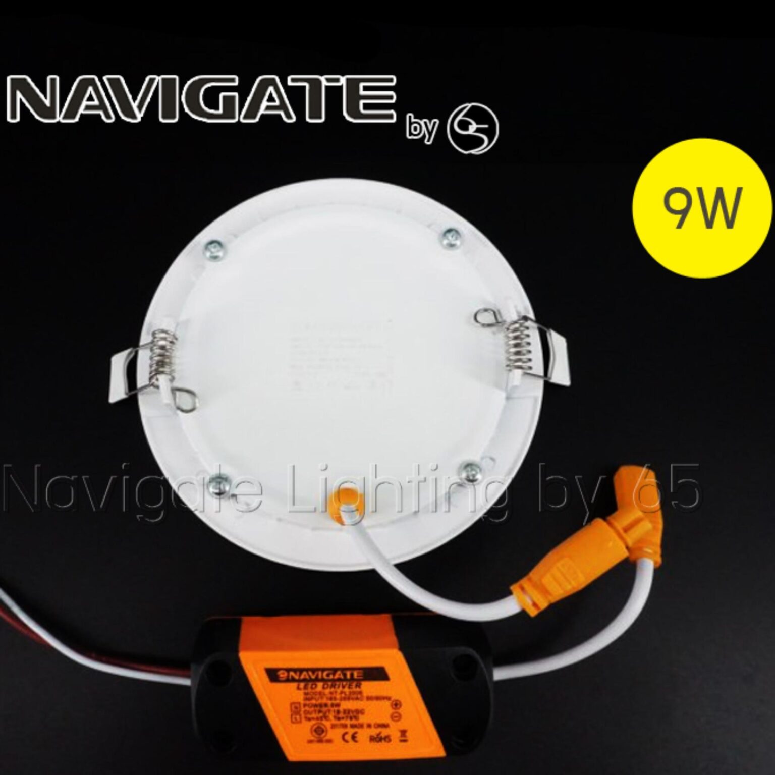 NAVIGATE Downlight LED ไฟดาวน์ไลท์ แบบบาง Ultra Slim ขนาด 4 นิ้ว 9 ...