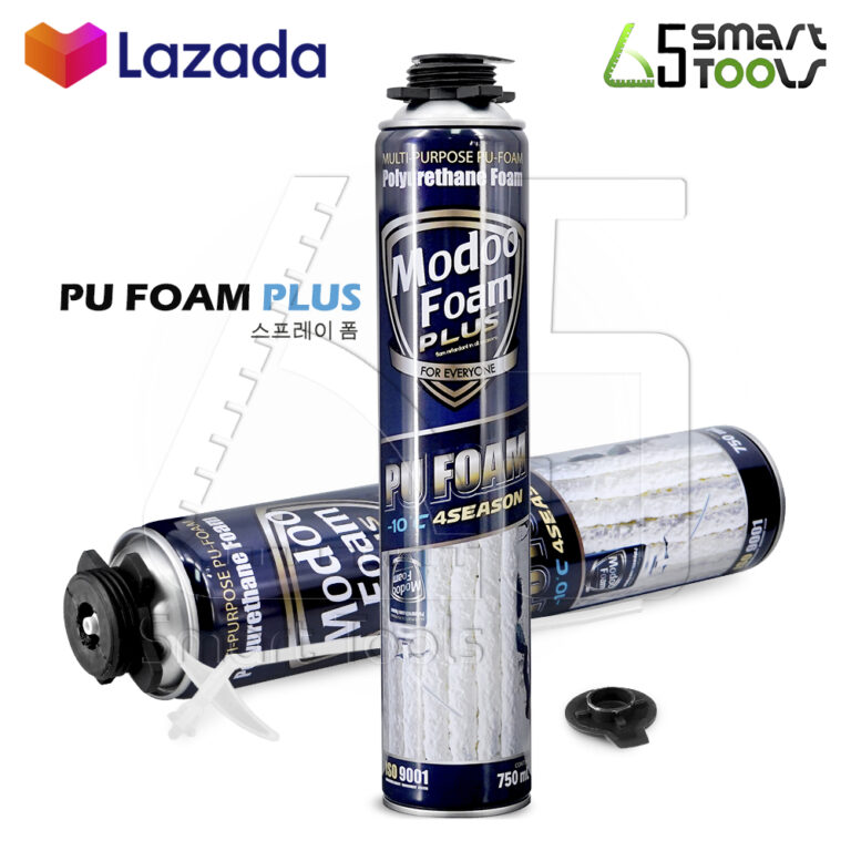 Modoo Plus Premium PU FOAM เนื้อขาวที่สุด ความหนาแน่นสูงที่สุด ระดับ A1 พียูโฟม สเปรย์พียูโฟม ...