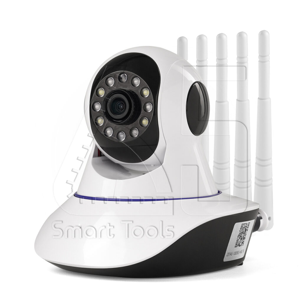 InniTech กล้องวงจรปิด กล้องวงจรปิดไร้สาย 5 ล้านพิกเซล 5 เสา Full Color ...