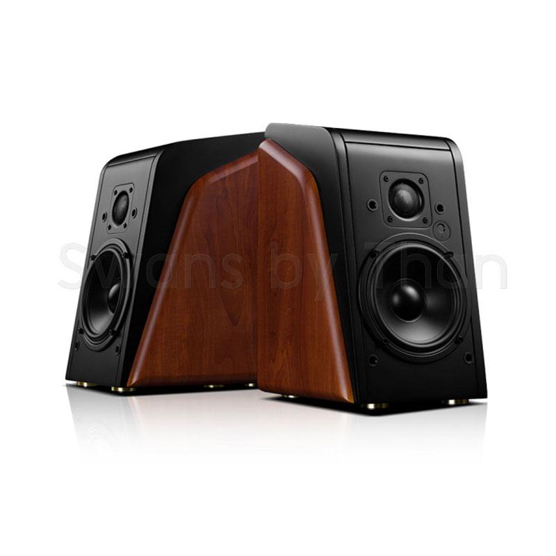 ลำโพง สวอน Swans M200 MKII Wifi 2-Ways Active Bookshelf Speaker วัตต์ ...