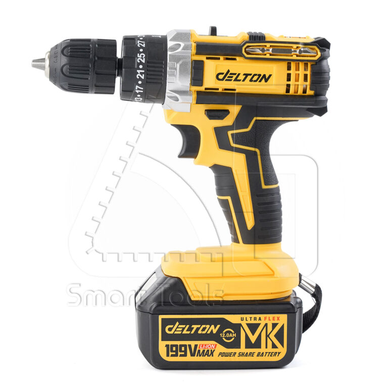 (แพ็คคู่) DELTON สว่านไร้สาย 3 ระบบ + บล็อกแบต 2in1 บล็อกแบตเตอรี่ 199V มอเตอร์ BRUSHLESS ไร้ ...