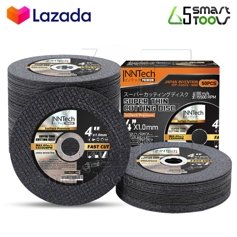 (50 ใบ) InnTech Premium ใบตัดเหล็ก สแตนเลส 4 นิ้ว 1.0 mm อย่างดี FAST CUT รุ่น ITP-FASTC-988 (50 ...