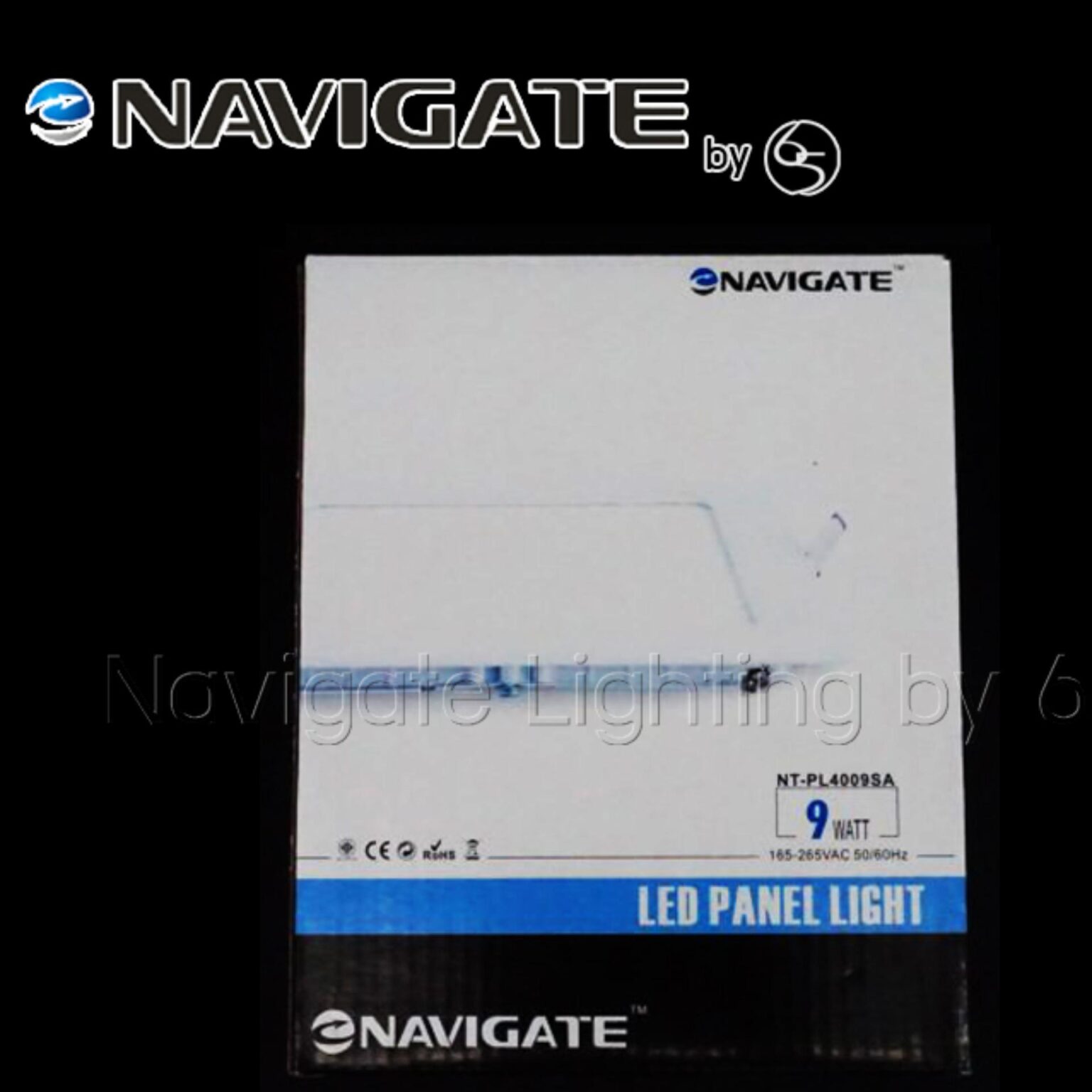 NAVIGATE Downlight LED ดาวน์ไลท์ สี่เหลี่ยม แบบบาง Ultra Slim ขนาด 4 ...