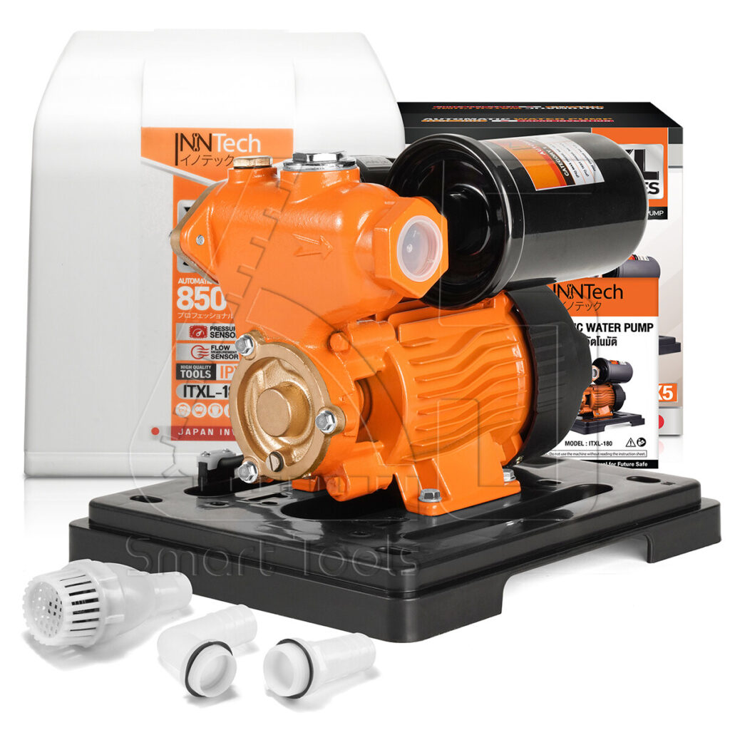 InnTech ปั๊มน้ำออโต้ ปั๊มน้ำอัตโนมัติ ปั๊มน้ำ 850W ปั้มน้ำออโต้ Automatic Water Pump ปั๊มเปลือย ...