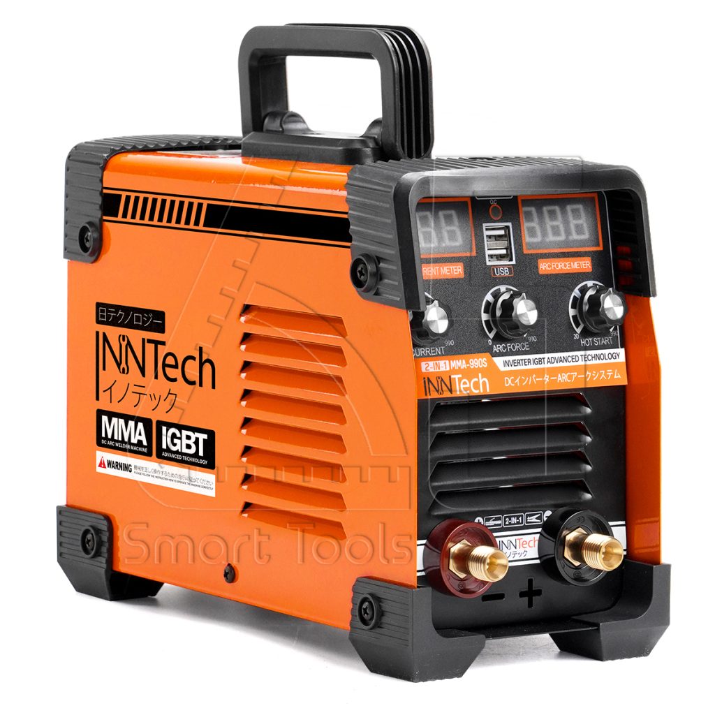 InnTech ตู้เชื่อม Inverter ตู้เชื่อมไฟฟ้า เครื่องเชื่อม IGBT MMA-990S รุ่นใหม่ 2 USB 2 หน้าจอ 3 ...
