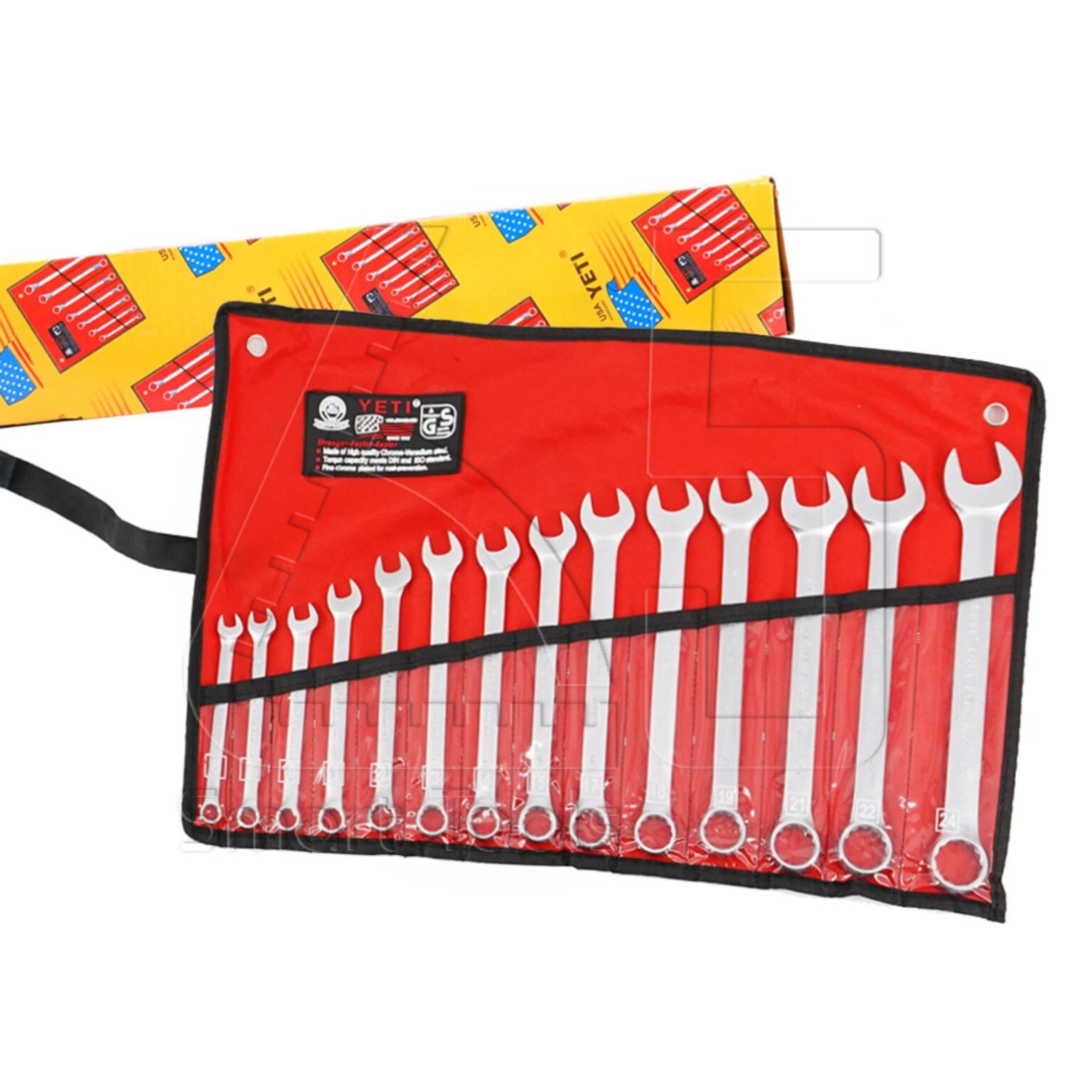 Euro King Tools & YETI & NETTO ชุดบล็อก ชุดประแจรวม 54 ชิ้น พร้อมกล่อง ...