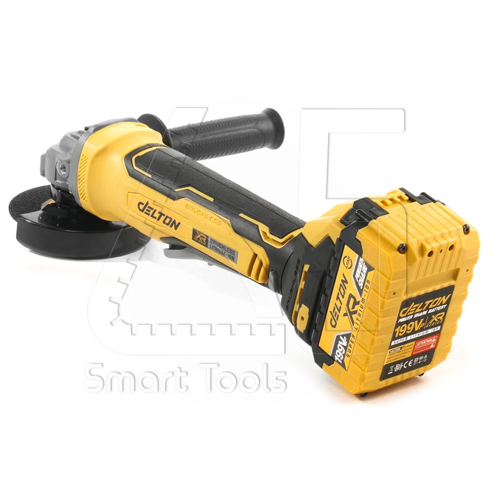 DELTON เครื่องเจียรไร้สาย 4 นิ้ว 99V / 199V Brushless Motor มอเตอร์ไร้แปลงถ่าน YXR Series รุ่น ...