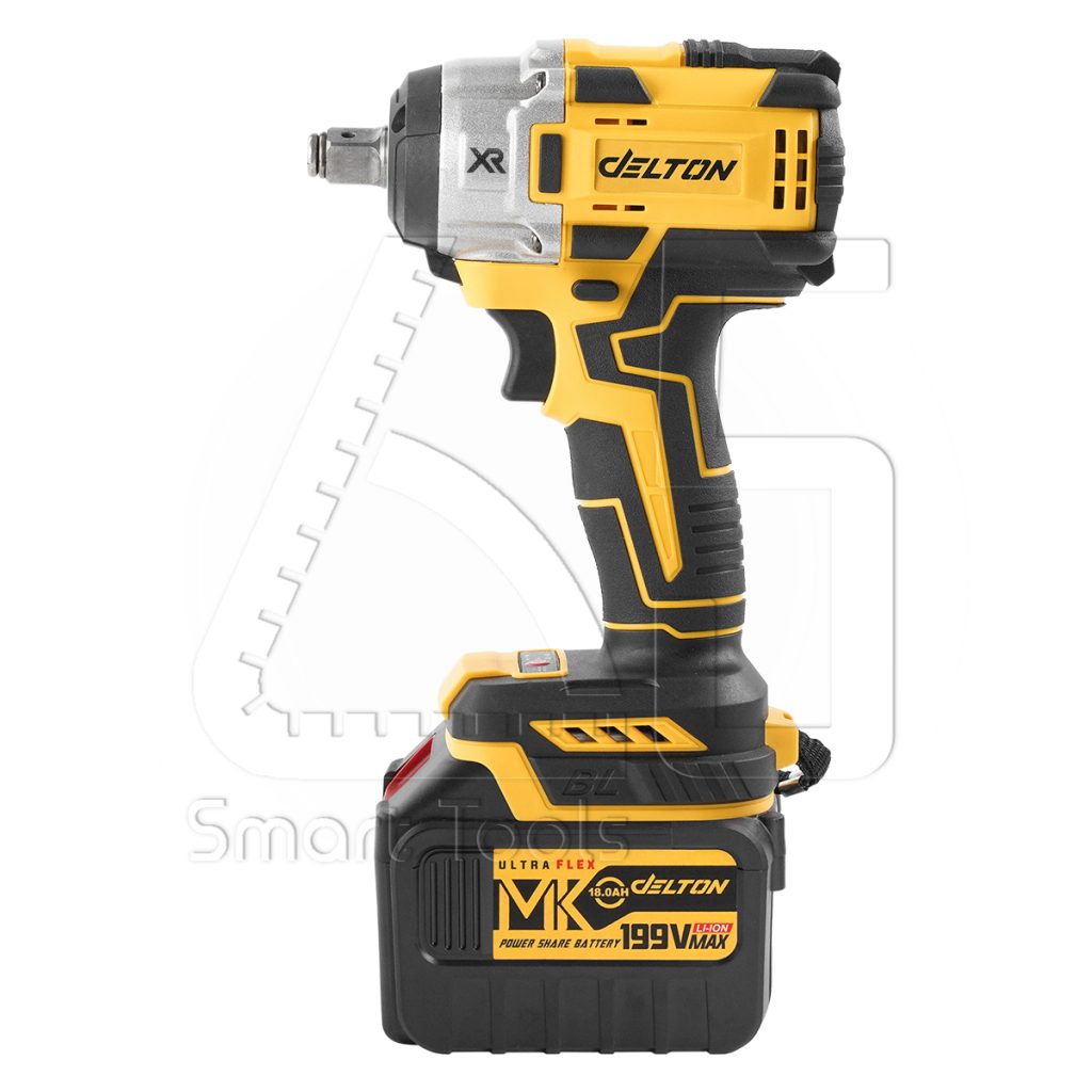 (แพ็คคู่) DELTON สว่านไร้สาย 3 ระบบ + บล็อกแบต 2in1 บล็อกแบตเตอรี่ 199V มอเตอร์ BRUSHLESS ไร้ ...