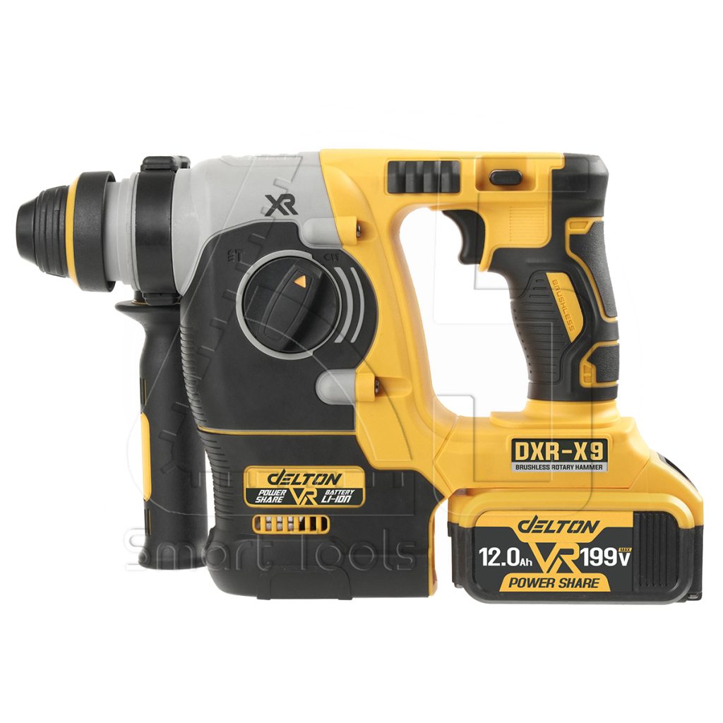 DELTON สว่านโรตารี่ สว่าน ไร้สาย 199V มอเตอร์ไร้แปรงถ่าน Brushless Motor สว่านไร้สาย สว่านกระแทก ...