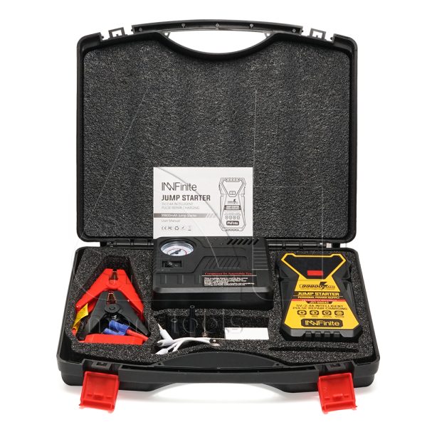 InnFinite 2-in-1 2USB จั้มสตาร์ท & พาวเวอร์แบงค์ 99,800 mAh จั๊มสตาร์ท ...
