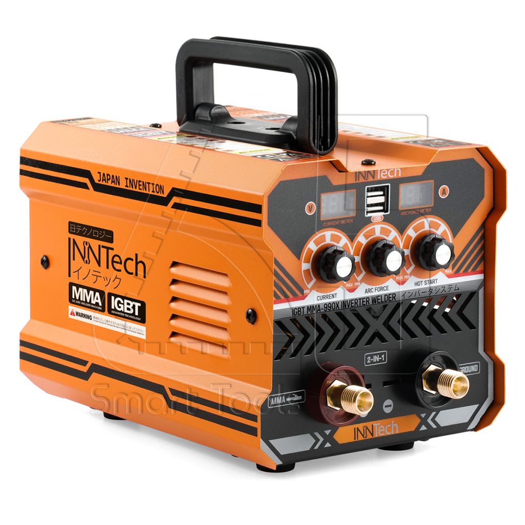 InnTech ตู้เชื่อม ตู้เชื่อมไฟฟ้า Inverter MMA-990X 2in1 พร้อมฟังก์ชั่น Power Bank พาวเวอร์แบงค์ ...