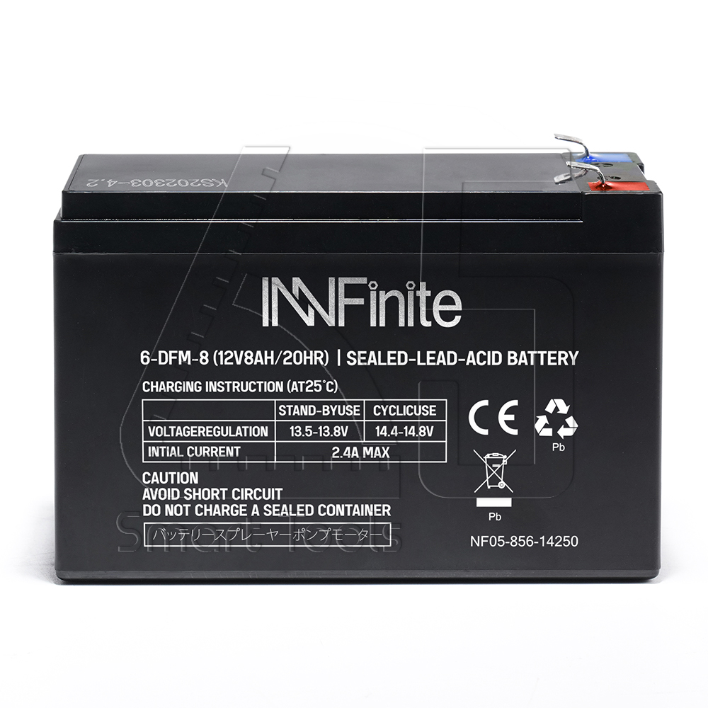 InnFinite แบตเตอรี่แห้ง 12V8AH / 12V12AH แบตเตอรี่เครื่องสำรองไฟ ...