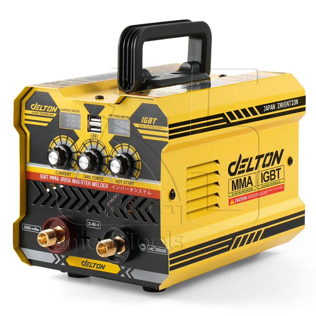 DELTON ตู้เชื่อม Inverter MMA-990X 2in1 พร้อมฟังก์ชั่น Power Bank พาวเวอร์แบงค์ ในตัว (2USB ...