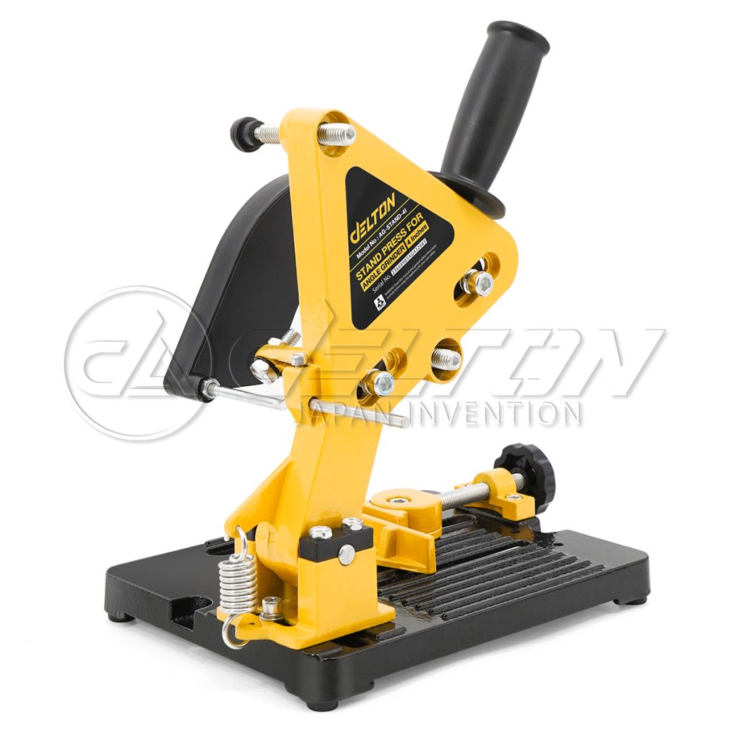 DELTON แท่นจับหินเจียร ลูกหมู 4 นิ้ว ฐานเหล็กหล่อหนาพิเศษ (Cast Iron) แท่นจับหินเจีย ปรับแต่ง ...